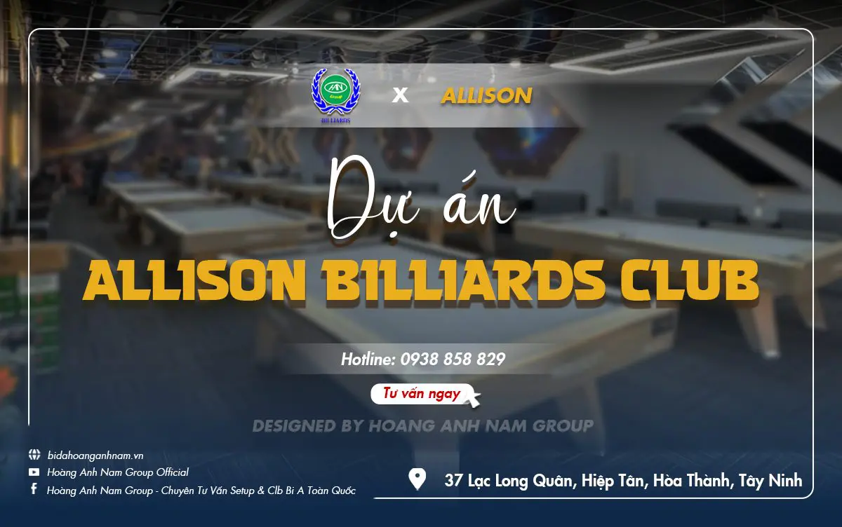 Bida Hoàng Anh Nam | Chuyên Bàn Bida Chính Hãng, Bàn Billiards Giá Tại Kho